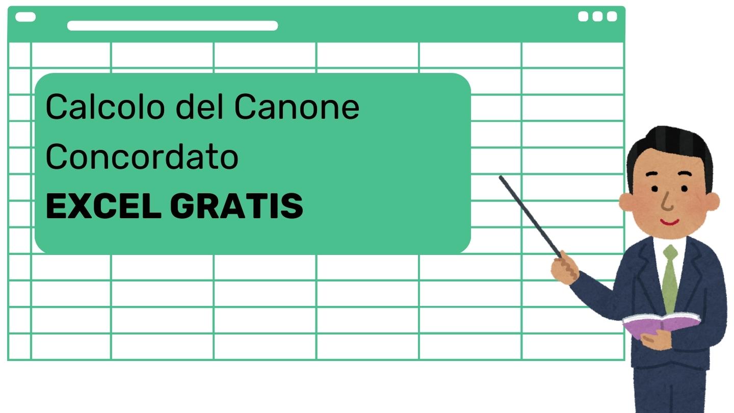 Foglio Excel per il Calcolo del Canone Concordato 2025 2025